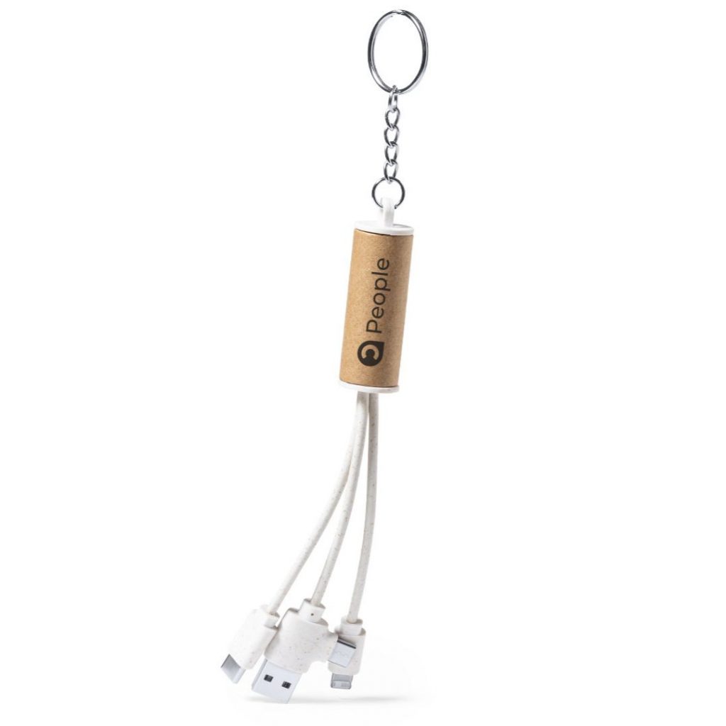 Porte-clé personnalisé avec 3 types de chargeurs | Good Act